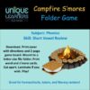 Campfire S’mores – Phonics Short Vowel Review