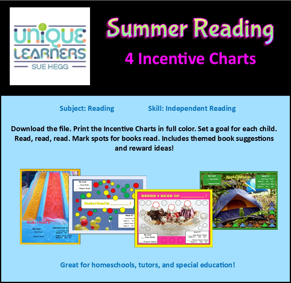 Fun Summer Reading Ideas for Struggling Readers - Unique Learners