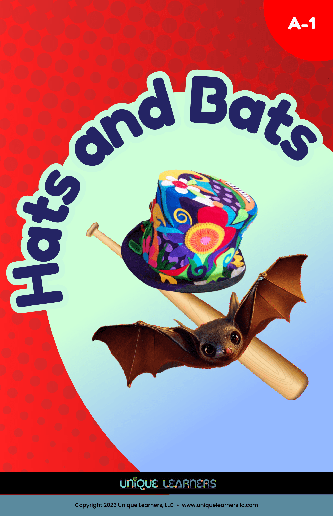 Hats and Bats: Red Reader A-1 - Unique Learners