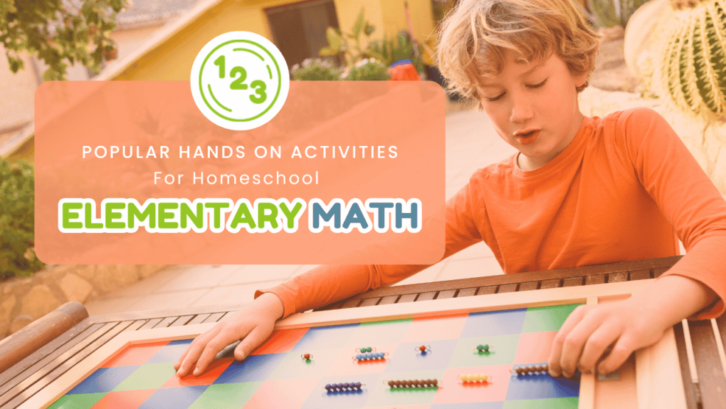 Popular Hands On Activities For Homeschool Elementary Math